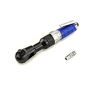 QWORK Air Ratchet Wrench, 3/8" Super Fast Heavy Duty Air Ratchet, 65ft-lbs