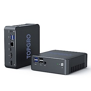 Mini Gaming PC Windows 11 Pro, 11th Intel i5-1135G7 Thunderbolt 4 6GB DDR4 512GB M.2 NVMe SSD, 4K Triple Display WiFi 6 BT5.2
