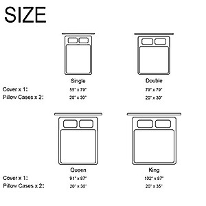 DragonBtu (1 Duvet Cover+2 Pillowcases) Bedding Duvet Cover Set Cats and Paw Print Breathable Comforter Cover for Teen Boys