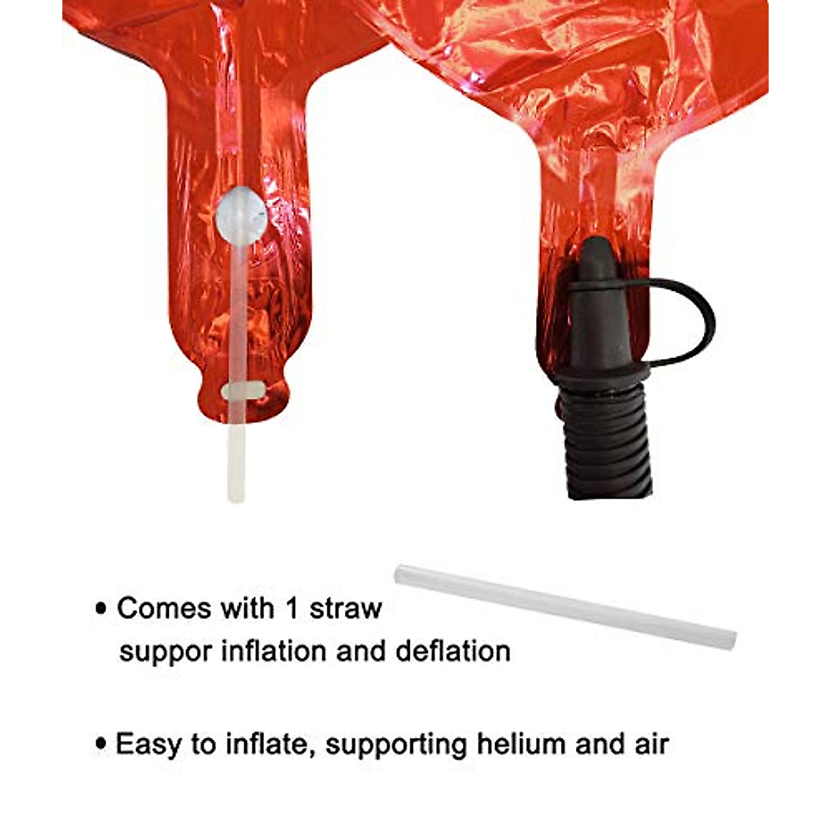 AULE 40 Inch Big Red Foil 23 Number Balloons for Women Large 23rd Happy Birthday Decorations Giant Huge Helium Mylar 32 Anniversary Party Decor