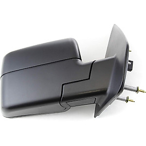 Kool Vue Left & Right Power Heated Door Mirrors Compatible With Ford F-150 2004-2006 With Signal Light Textured Pair Crew Cab & Extended Cab, New Body
