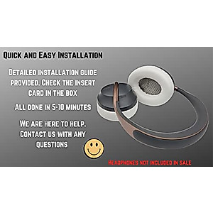 Premium Replacement NC700 Ear Pads / NC700 UC Pads Cushions Compatible with Bose NC700 Headphones/Bose Noise Cancelling 700 Headphones/Bose NC700 UC Headphones (White). Great Comfort/Durability