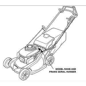 HRR216 LAWNMOWER FRONT 2 WHEELS SET 44710-VG3-010,Replacement for HONDA OEM