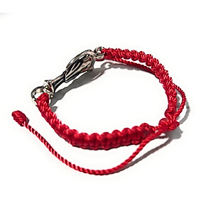 Red Thread Bracelet Pulsera Roja de hilo de la Santa Muerte