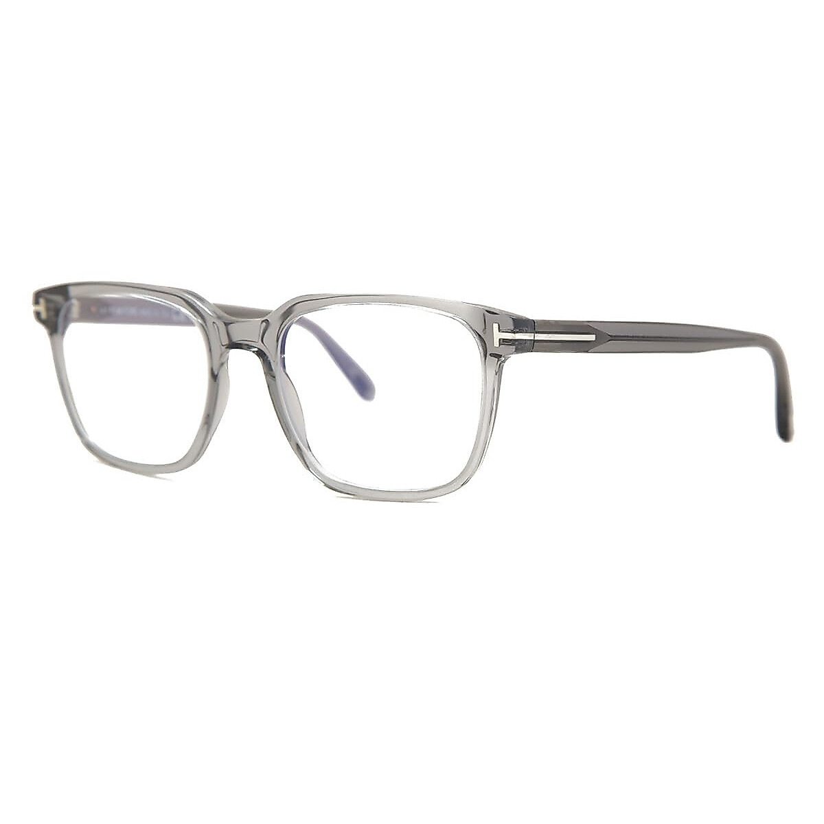 Tom Ford FT 5818-B BLUE BLOCK Shiny Grey 53/19/145 men Eyewear Frame