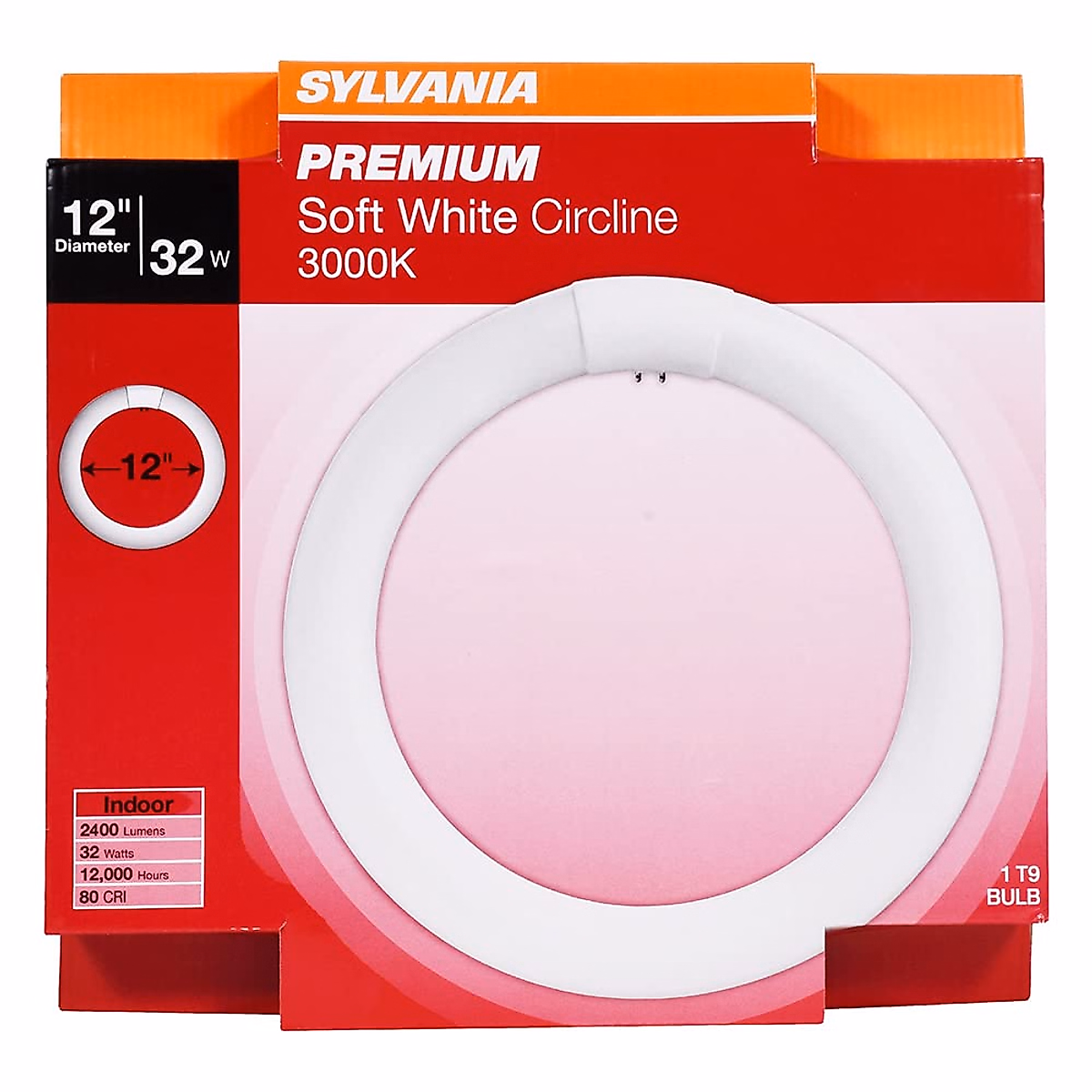 Sylvania FC12T9 32w G10q T9 4-Pin Circline 3000K Soft White Ceiling Light Bulb