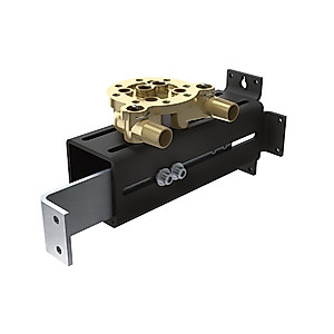 Moen Floor Mount Bracket for Freestanding Tub Filler, Single Riser Floor Joist Mounting Kit, TS50100