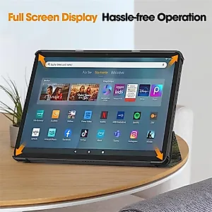 Case for Amazon Fire Max 11 Tablet (13th Generation, 2023 Release), Slim Folding Stand Cover Case for Fire 11 Tablet with Auto Wake/Sleep, Starry Sky