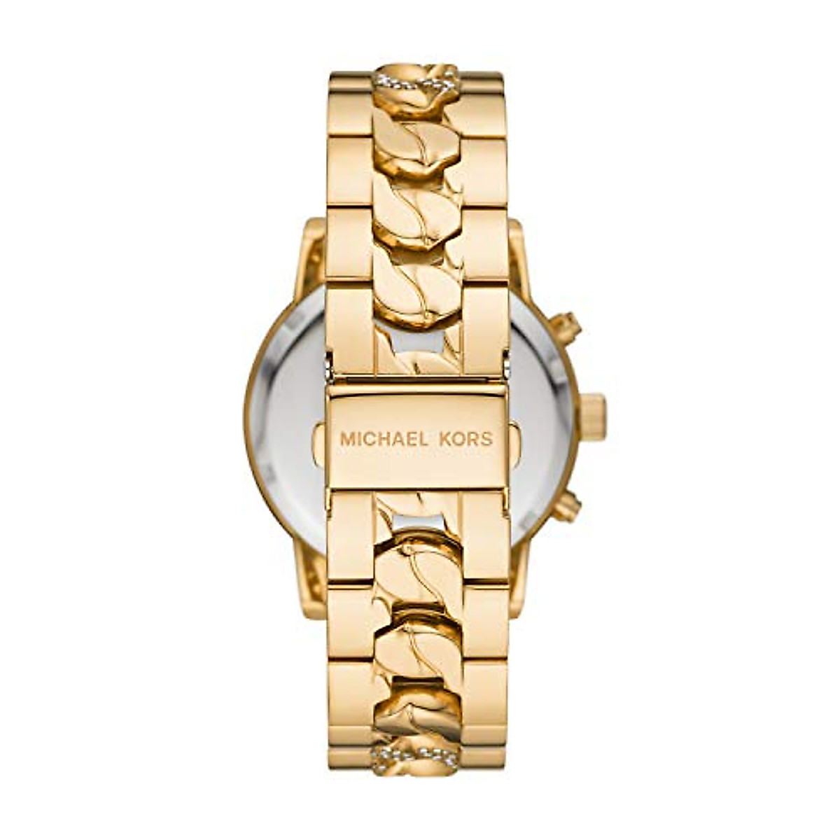 Michael Kors Women's Ritz Gold-Tone Stainless Steel Chain Bracelet Watch (Model: MK6937)