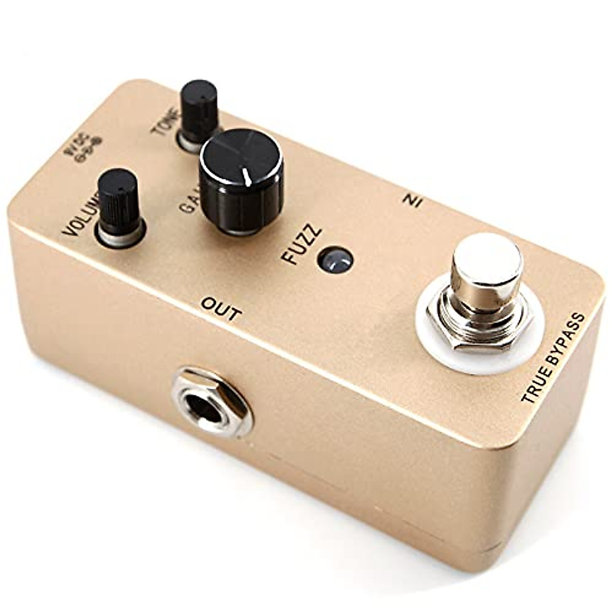 FUZZ Pedal Guitar Effect Fazy Creamy True Bypass Vintage Fuzz Guitar Effect Pedal Zinc Alloy Shell True Bypass with 1 Year Warranty
