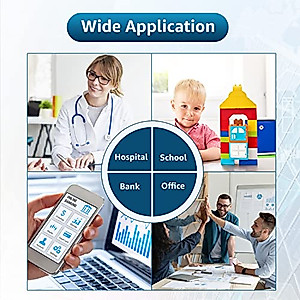 Transpex Compatible Ink Bottle Replacement for 32XL Black Refill Ink Use with 7301 7602 7001 6001 5101 551 651 Ink Tank Printers (2 Black)