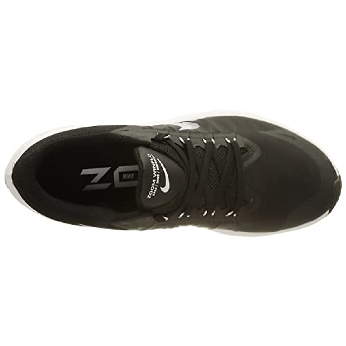 Nike mens Winflo 8 Running Shoes, Black/Dark Smoke Grey/White, 11