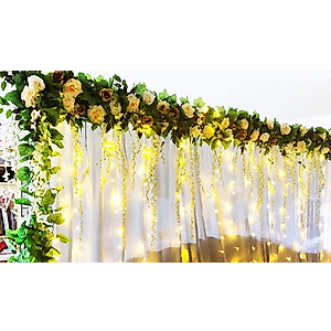 SDEERIT White Silk Rose Flowers Heads,4.3inch 20pcs Artificial stemless Flower Heads for DIY Wedding Bouquets Baby Shower Centerpieces Floral Arrangements Party Tables Home Decorations(White)