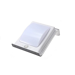 Yohencin Wireless Solar Motion Sensor Light, 16 Bright LED Waterproof Outdoor Solar Security Wall Lights Powered Garden Lamp White (16 LED) (16 LED Curve)