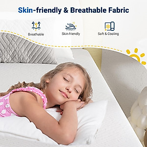 Avenco Twin Size Mattress, 8 Inch Gel Memory Foam Mattress Twin, Mattress in a Box for Fresh Sleep, Pressure Relief, Medium Firm Mattress with Motion Isolation