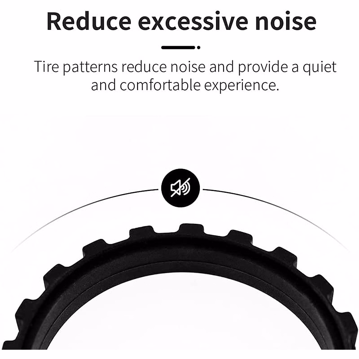 Replacement Tires for IROBOT ROOMBA Wheels Series 500 600 700 800 900 E5 E6 I7 Vacuum Parts Anti-slip and Great Adhesion (2)