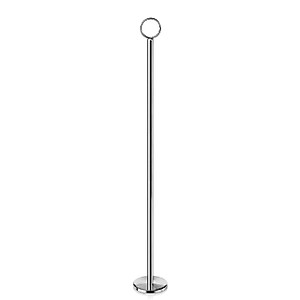New Star Foodservice 23305 Ring-Clip Table Number Holder/Number Stand/Place Card Holder, 18-Inch, Set of 12