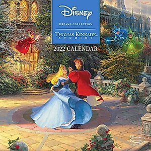 Disney Dreams Collection by Thomas Kinkade Studios: 2022 Mini Wall Calendar