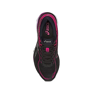 ASICS Women's Womens Gel-Cumulus 19 Athletic Shoe, Black/Silver/Ink Peacoat, 6 Medium US