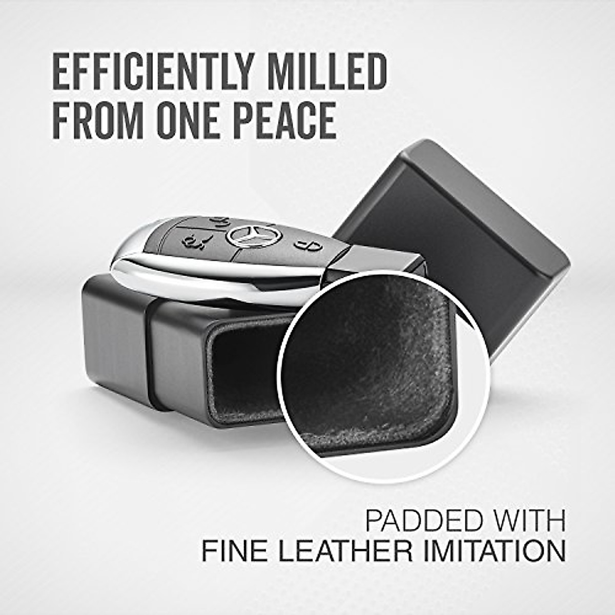 VONETTI Alpha Shield Originale - Premium RFID Signal Blocker Box - Smart Car Key Faraday Signal Protector, Keyless Go RFID Blocking Case, Crypto Wallet Safe Box, Signal Blocker Faraday Tin (Black)