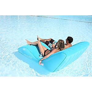 SUN COMFORT COOL SUEDE Double Zero Gravity Lounge, Sapphire