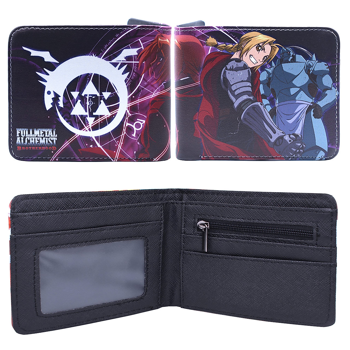 Amatensu Anime Characters Winry Rockbell wallet Alphonse Elric wallet Edward Elric wallet B