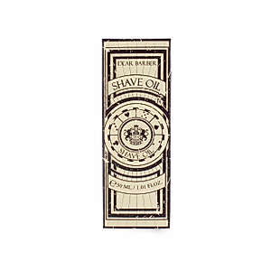 Dear Barber Shave Oil, Reduces Shaving Irritation and Leaves Skin Hydrated and Soft to the Touch 30ml