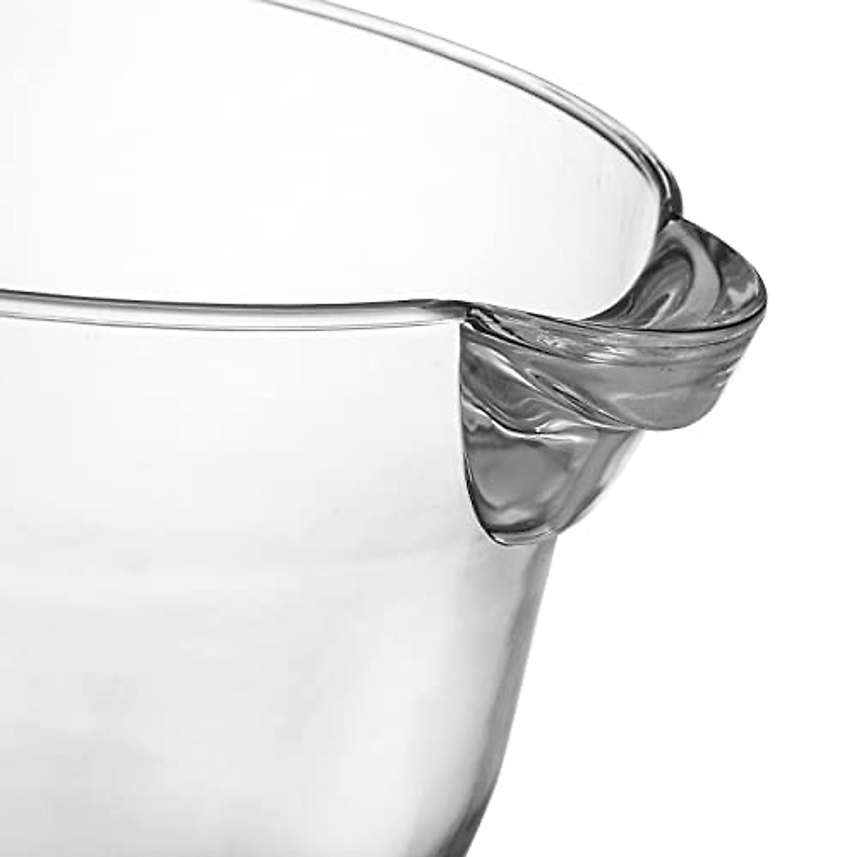 Dicunoy Ice Bucket, 4 Liter Plastic Champagne Bucket Chiller, Thick Clear Beverage Tubs with Handle, Thick Wine Cooler Bucket for Bar, Home, Parties, for 2 Wine or Champagne Bottles