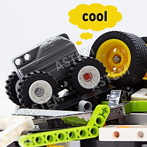 ASTEM Technic Parts Group EV3 Replacement Building Block Parts Regular-sized mechanical parts include Brick,Bush,Technic Pin.