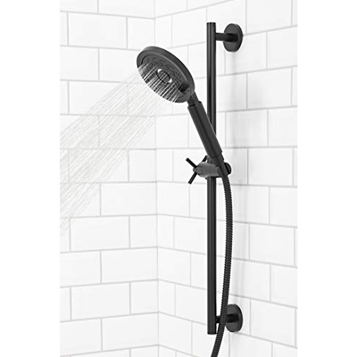 Speakman VS-5000-MB-E175 Neo Exhilaration High Pressure Hand Held Shower Head, 1.75 GPM, Matte Black