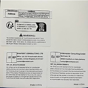 UseBean USB C Right Angle Adapter, (2-Pack) 90 Degree 100W 20Gbps 4K Video USB C Male to Type C Female Extension Extender for iPhone 15,MacBook,iMac,iPad,Steam Deck,Switch,Galaxy S24,ROG Ally