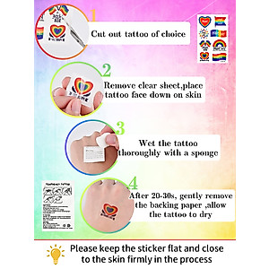 Abitoncc 91Pcs Gay Pride Accessories Stuff Set - Progress Pride Flag 3x5 Outdoor 24 Pack Mini Hand Held Small Pride Flags 24Pcs Pride Wristband Temporary Pride Tattoo Stickers Pride Stuff for Pride Month Outdoor Celebration Gay Progress Pride Party Favors