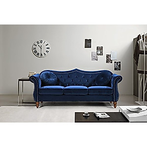 Container Furniture Direct Anna1 Sofa, Blue