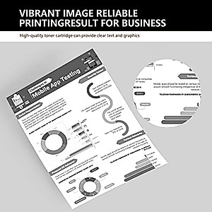 55X Black High-Yield Toner Cartridges (2-Pack): Drwn Compatible CE255X Toner Cartridge Replacement for HP Enterprise 500 MFP M525 Series, Enterprise P3015 Series, Pro MFP M521 Series | CE255XD