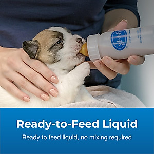 Pet-Ag Goat’s Milk Esbilac Liquid - 11 oz, Pack of 4 - Ready-to-Feed Puppy Formula with Vitamins, Minerals, and Trace Nutrients for Puppies Newborn to Six Weeks Old - for Sensitive Digestive Systems