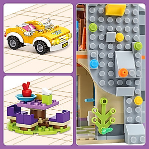 Building Block Set for Girls and Friends Villa Forest House Building Kit, with Portable Storage Box, Makes an Entertaining Learning Construction Toys Christmas Birthday Gift for Kids Boys Girls 6-12