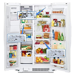 W10515058 Main LED Light and Driver Compatible for Whirlpool, Kenmore W10465957, AP6022534, W10522611, WPW10515058VP