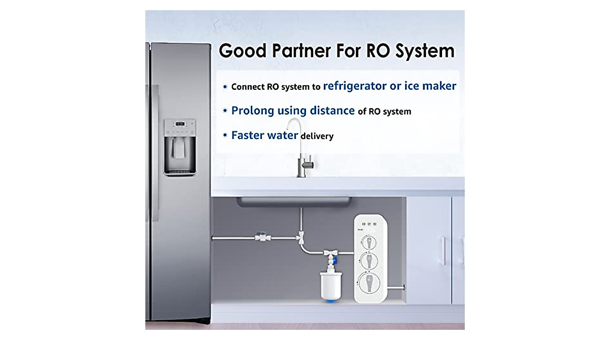 Waterdrop PMT Mini Water Pressure Tank for RO Systems