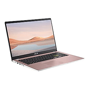 ASUS Vivobook L510 Thin & Light Laptop Computer, 15.6” FHD Display, Intel Pentium Processor, 4GB RAM, 512GB Storage, Backlit Keyboard, 1 Year Microsoft 365, Windows 11 Home in S Mode, Pink