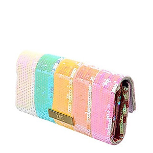 ZAC Zac Posen Soft Earthette Wallet-Rainbow Sequin Open Miscellaneous One Size