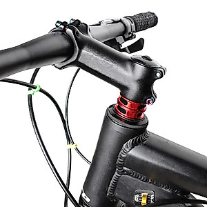 CYDZSW 1-1/8'' Threadless Bike Headset for Bikes Fork,with Spacers Star Nut Stem Cap and Bearings,Fit for MTB Mountain Race Bicycle BMX Scooter Headset Parts 34mm