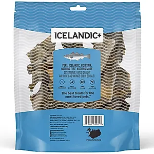 Icelandic+ Cod Skin Mixed Pieces Dog Treat 8-oz Bag