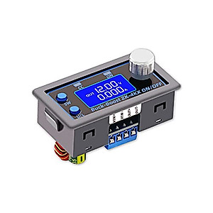 DaFuRui DC DC Buck Boost Power Module，Converter Variable Voltage Regulator 0.5-30V 4A 5V 6V 12V 24V Adjustable Voltage Regulated Laboratory Power Supply