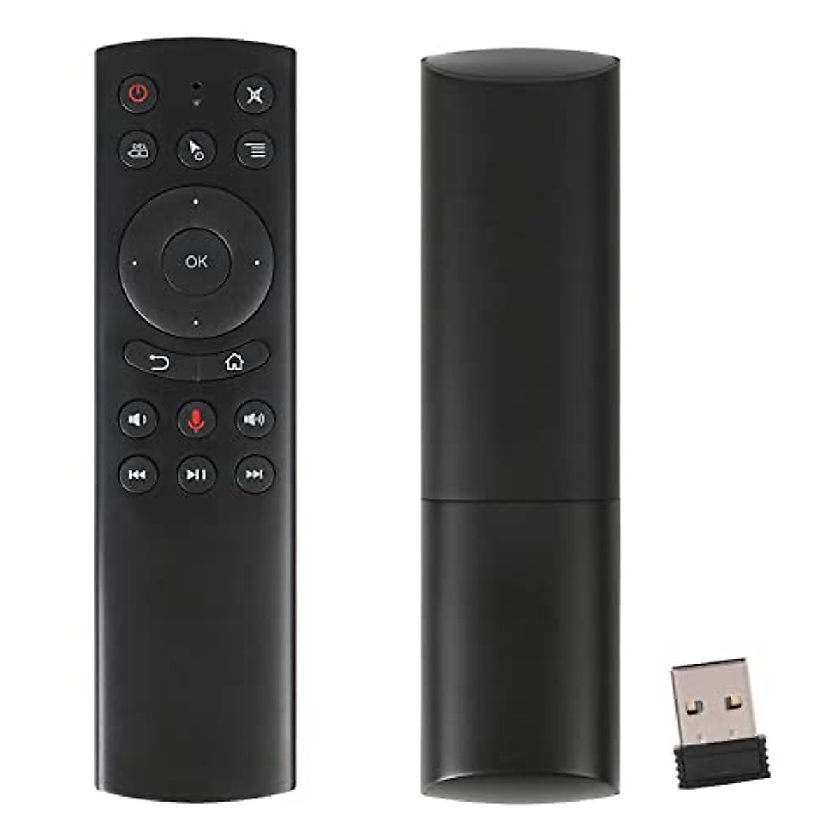 Dupad story G20S Voice Remote Control,2.4G Wireless Voice Control Sensing Air Remote Mouse with IR Learning for Nvidia Shield,PC,Projector,Smart TV,Android TV Box