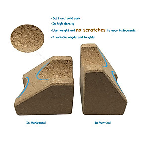 Craymin Guitar Neck Rest Support Guitar Maintenance Neck Support for String Change, Fret Leveling, Nut Adjustment of String Instruments Guitars, Basses, Ukulele, Mandolin, Banjo