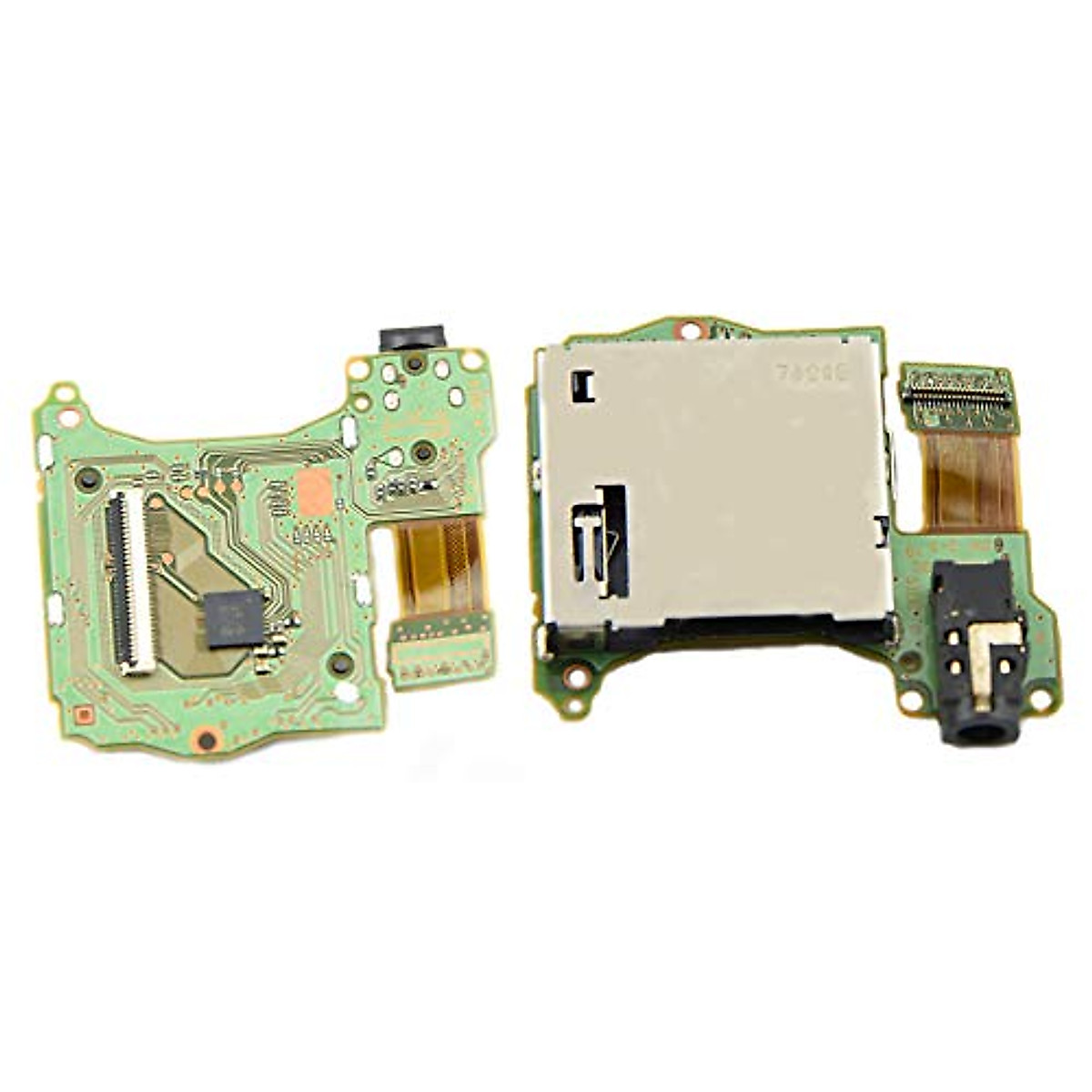 WirelessFinest Card Slot Reader Game Cartridge Tray Headphones Jack Port Replacement for Nintendo Switch Repair Part