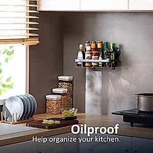 TAILI Aluminum Shower Caddy with Suction Cup, Shower Shelf Drill-Free Storage Basket for Shampoo, Body Wash, Rustproof Kitchen Bathroom Bedroom Organizer, Strong Weight Bearing of 22 LBS, Black