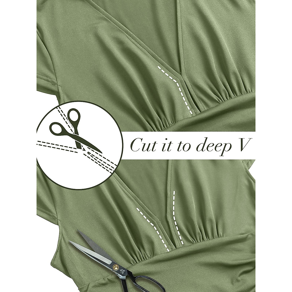 ANRABESS Women Deep V Neck Long Sleeve Slit 2024 Fall Elegant Formal Wedding Guest Cocktail Evening Date Prom Maxi Long Dress Black Small