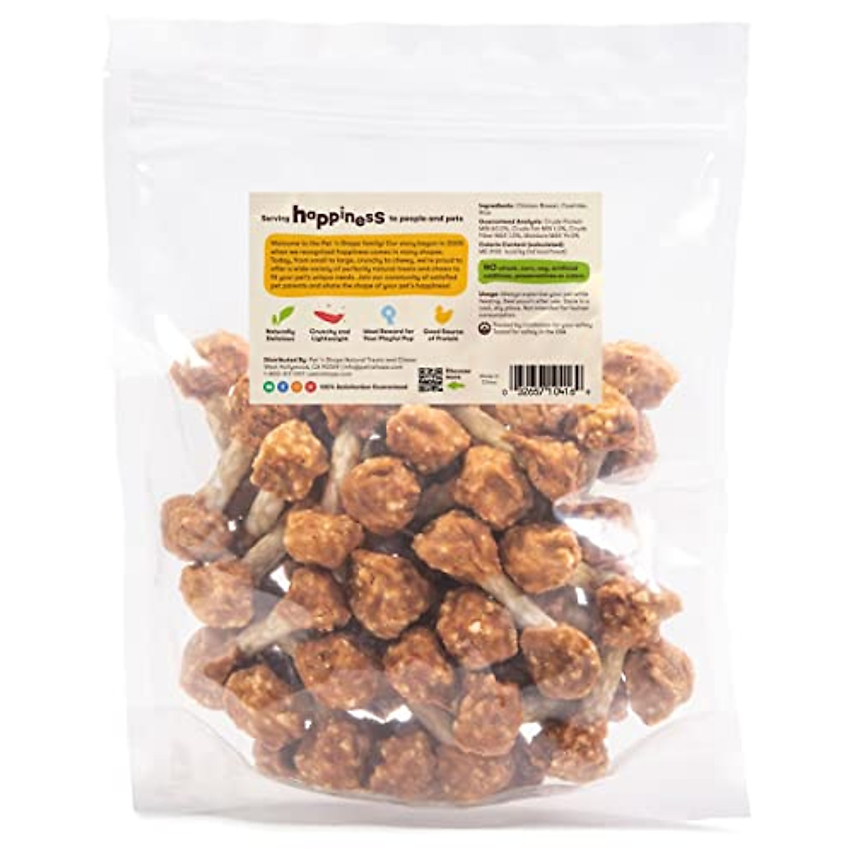 Pet 'n Shape Chik 'n Rice Dumbbells - Natural Dog Treats, Chicken, 1 Pound