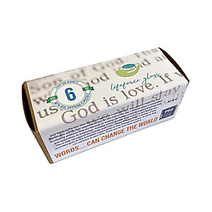 Scripture Magnets, Your Favorite Inspirational Bible Verses Printed On Frosted Sea Glass Stones, Attached to Super-Strong Magnets. by Lifeforce Glass